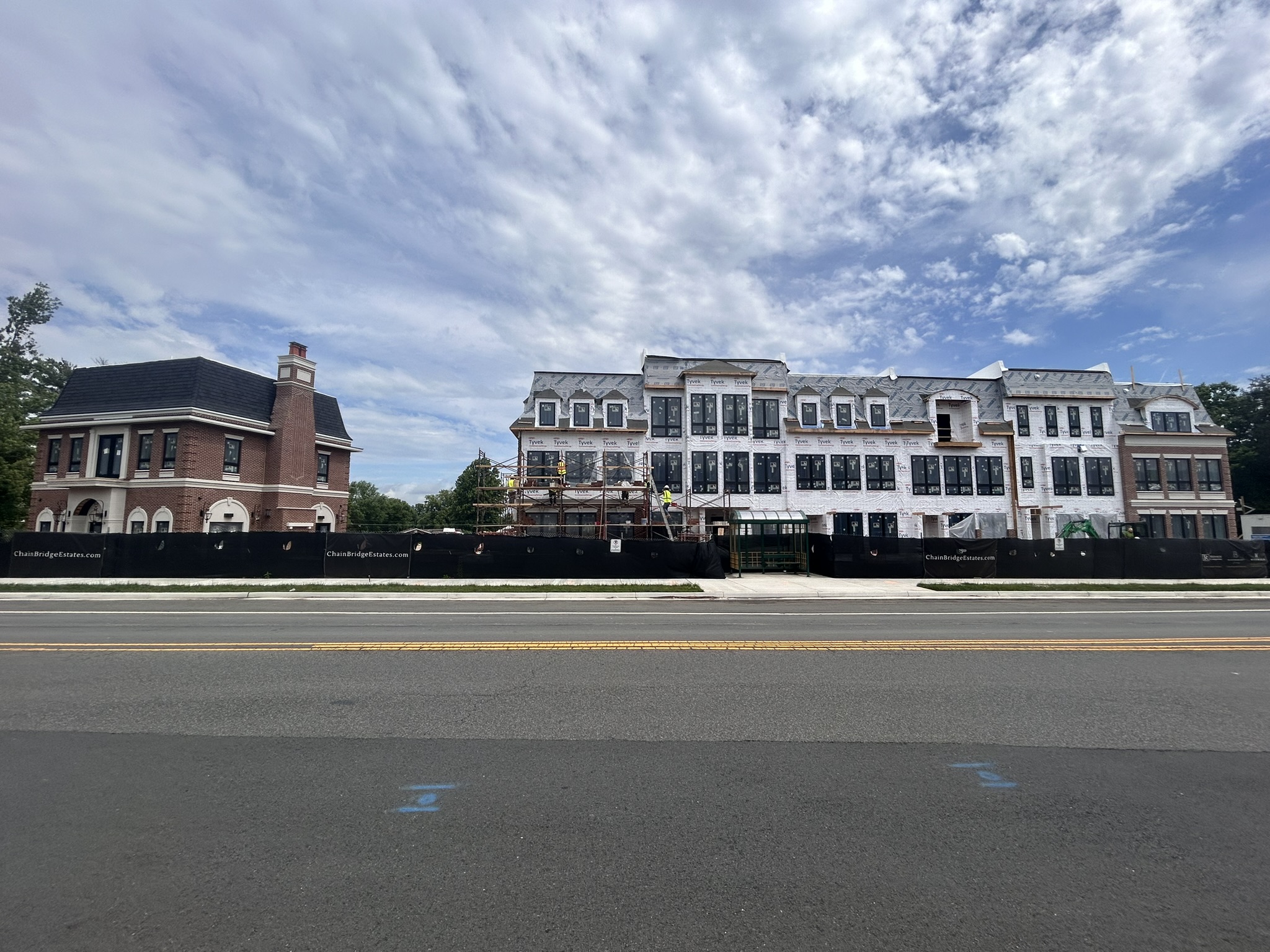 Construction Progress at Chain Bridge Estates in McLean, Virginia ...